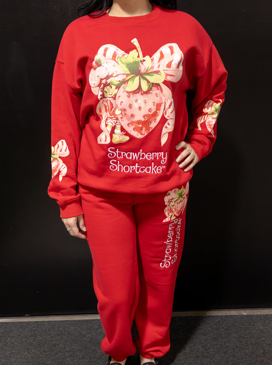 Strawberry Shortcake Bow Candy Logo Juniors Sweatpants – Goodie Two Sleeves